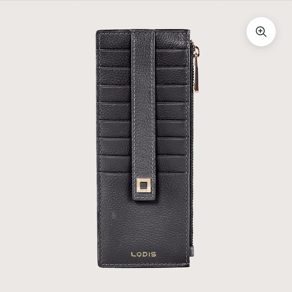 Lodis | Bags | Lodis Black Leather Wallet | Poshmark